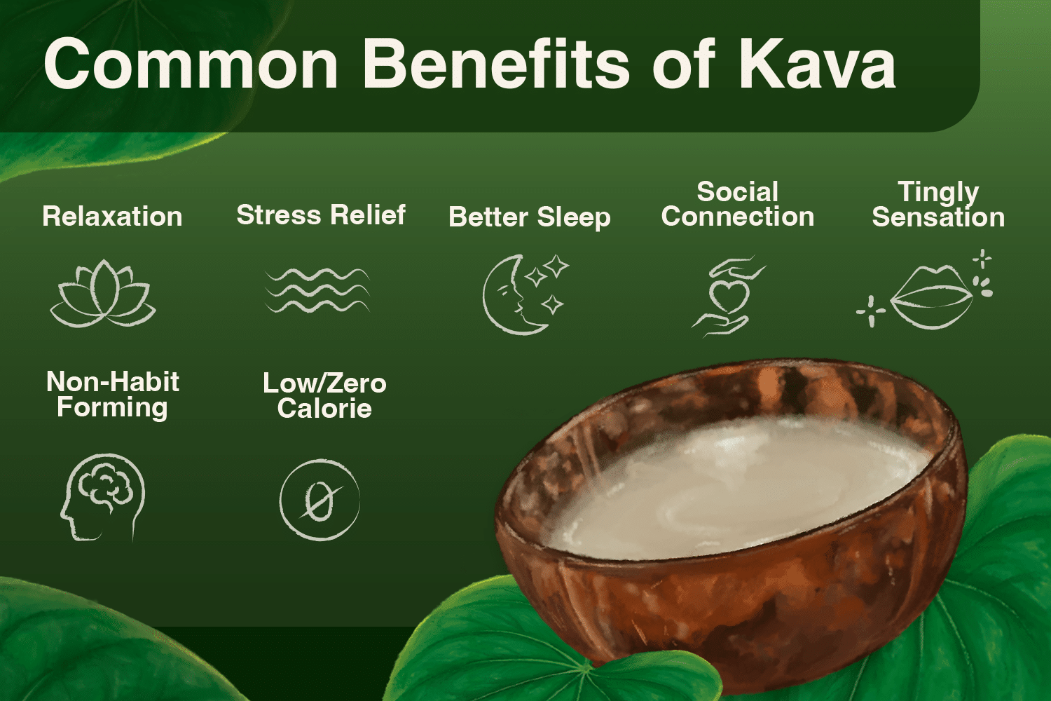 Kava (Piper methysticum): Effects, Uses, and Safety
